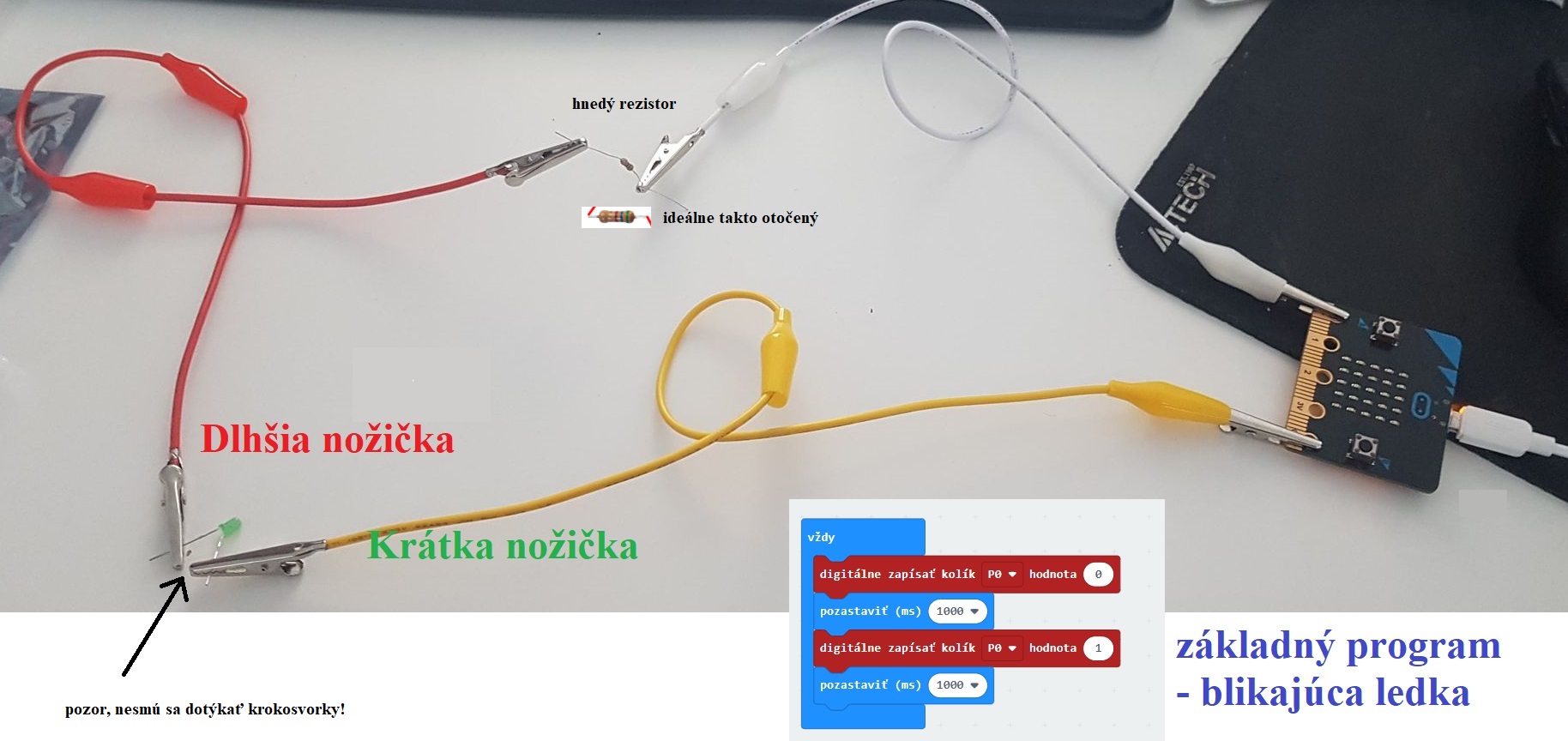 Opakovanie micro:bit